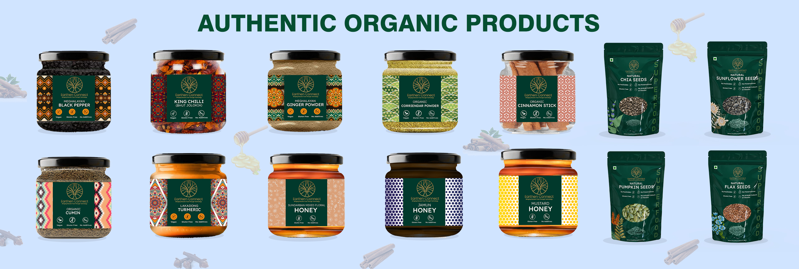 Organic food products in india | Earthen Connect